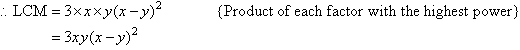 Lowest Common Multiple LCM Of Expressions